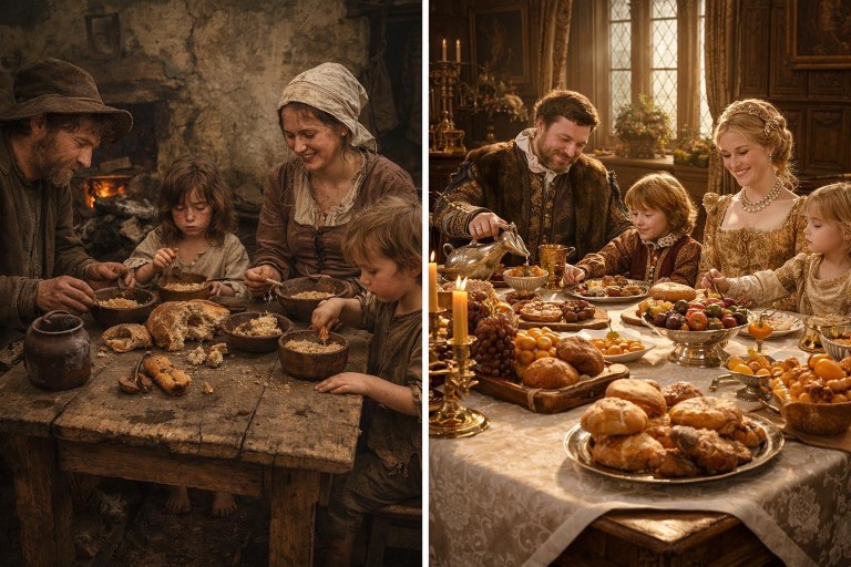 A day in the Life of a Poor vs Rich Tudor Child – History by Candlelight